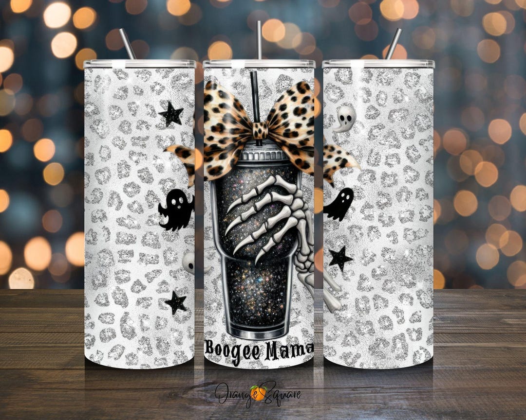 Coquette Boo-gee Mama Skeleton 20 Oz Tumbler-boo-gee Png-halloween ...