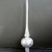 New Glitter Tree Top White Silver Tree Topper Tree Trim Tip on - Etsy