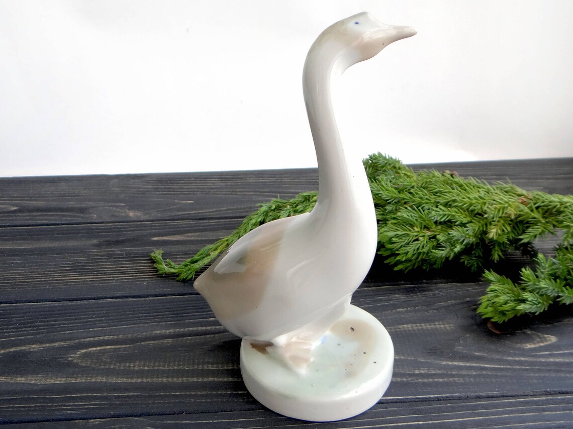 Porcelain Figurine Goose Rustic Wedding Table Decor Wedding Gifts ...