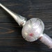 New Glitter Tree Top White Silver Tree Topper Tree Trim Tip on - Etsy
