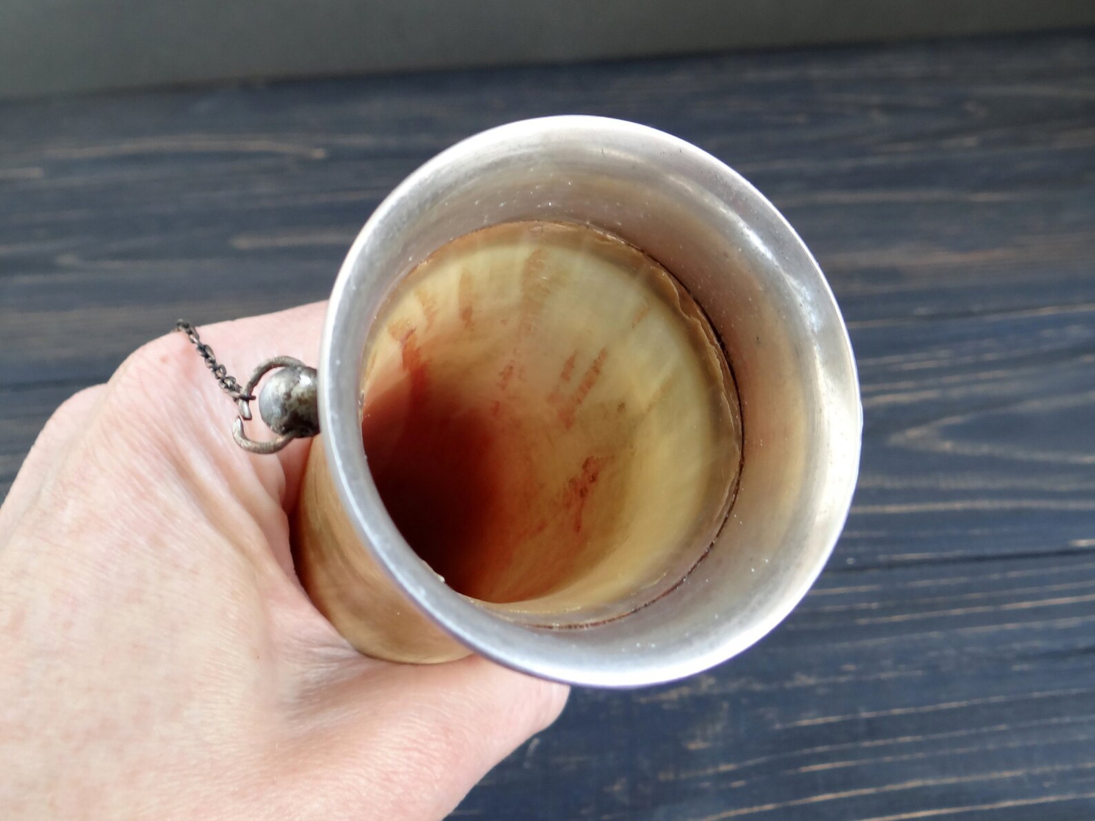 Wine Horn Cup Wall Hanging Horn Mug Viking Cow Horn Drinking - Etsy