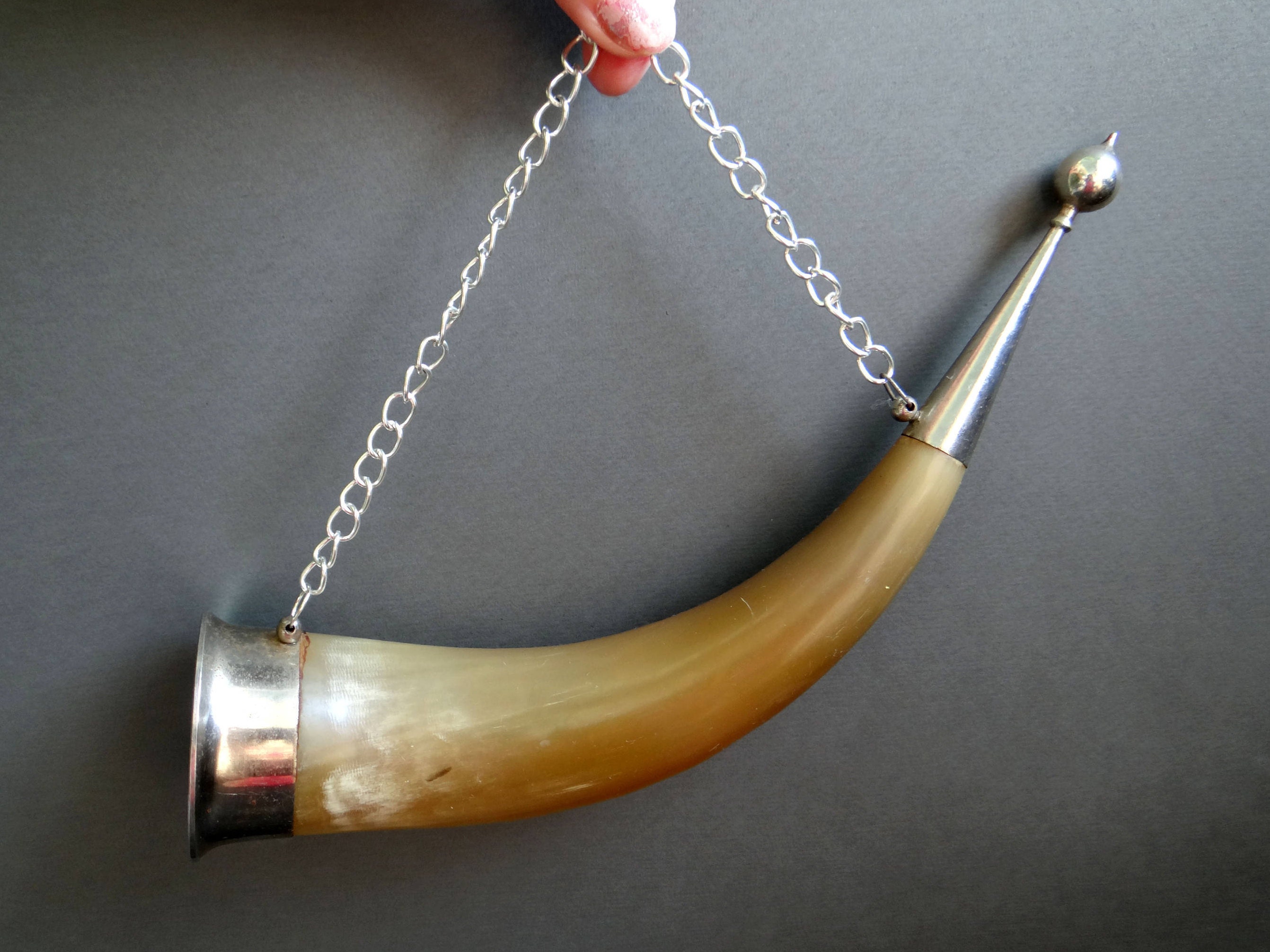 Viking drinking horn mug Cowboy gift Soviet vintage Wine | Etsy