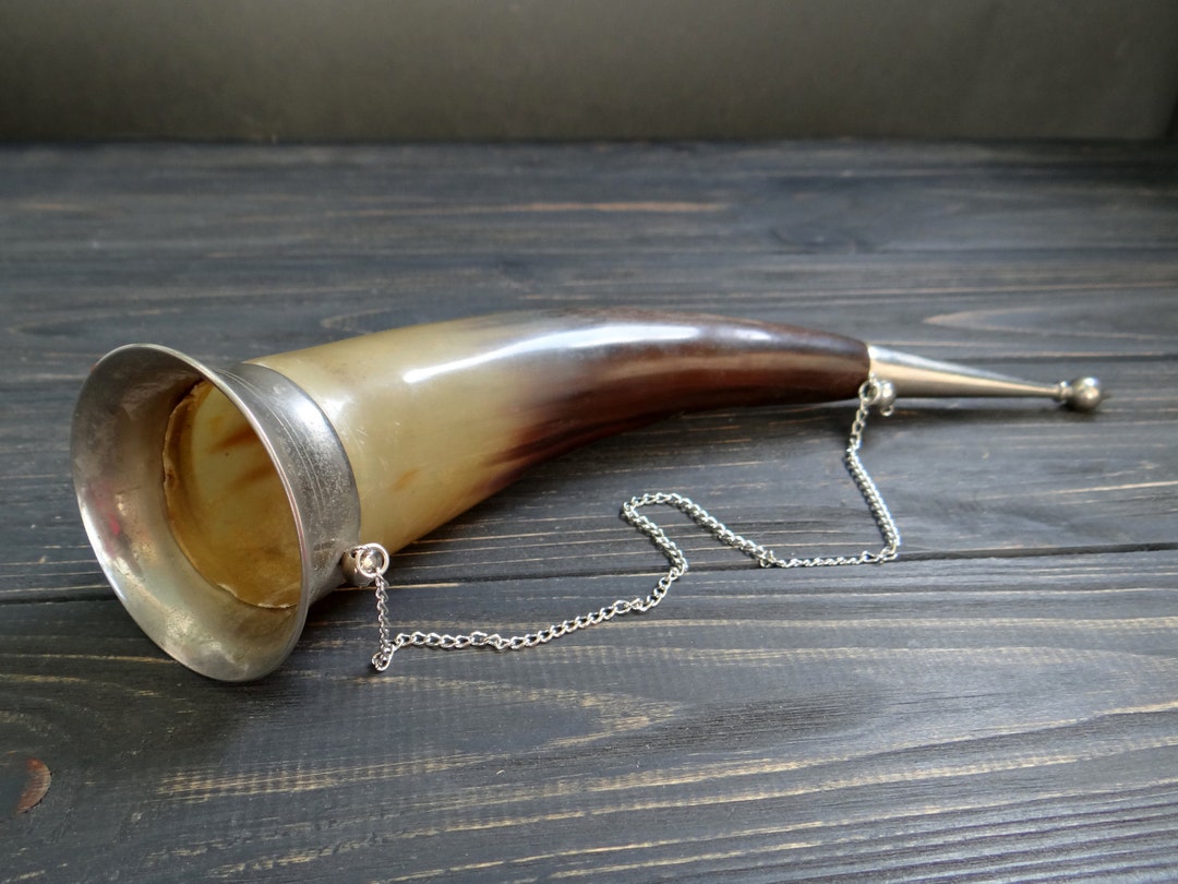 Drinking Horn Wine Horn Cup Wall Hanging Horn Mug Viking Horn Cow Horn ...
