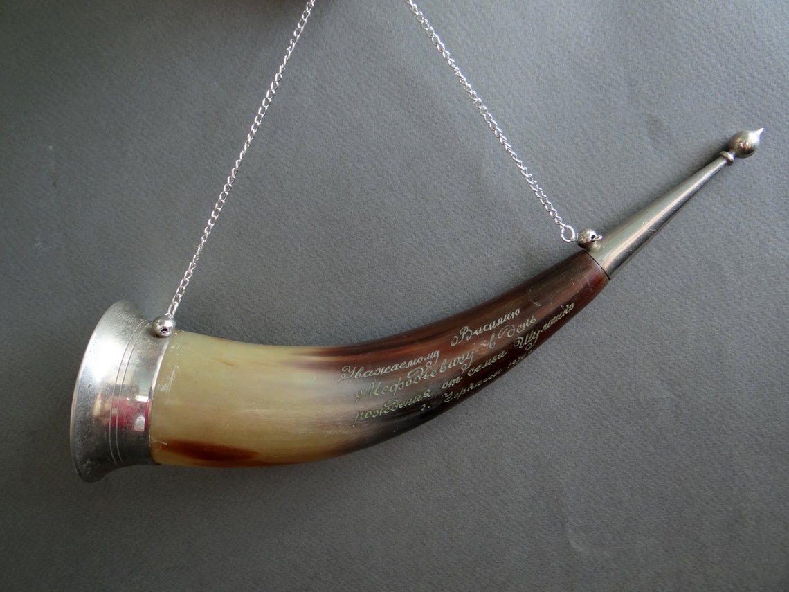 Drinking horn Wine horn cup Wall hanging horn mug Viking horn | Etsy
