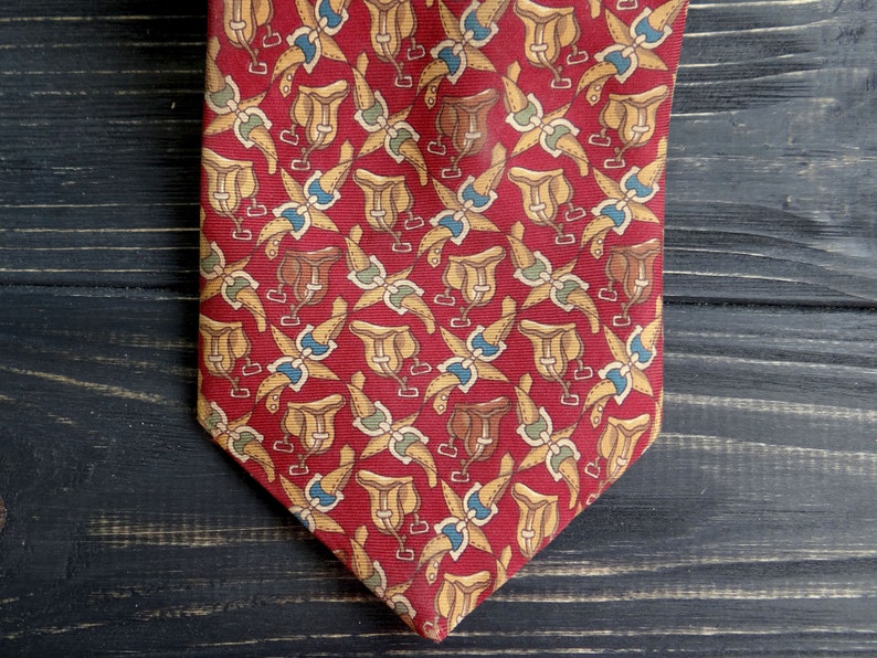 Mens necktie cowboy wild west party coworker gift men tie wild | Etsy