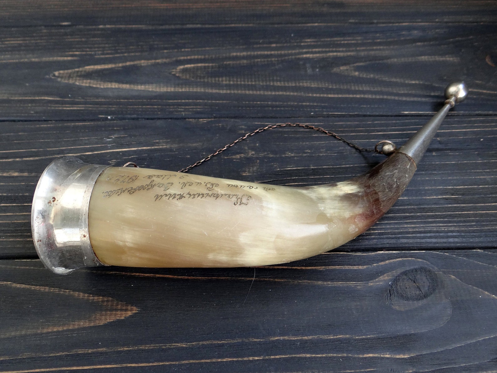 Wine horn cup Wall hanging horn mug Viking Cow horn Drinking | Etsy