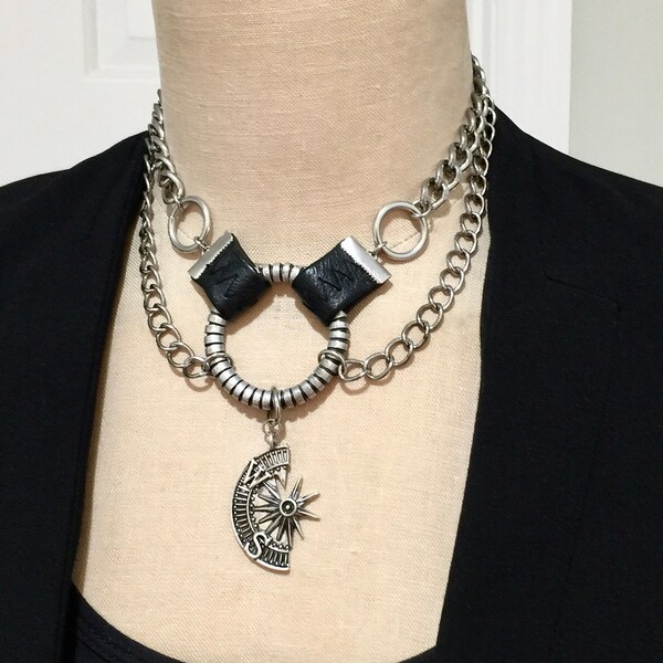 Punk Rock Necklace - Etsy