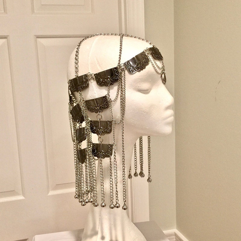 Buy Silver Headpiece Jewelry Online In India - Etsy India