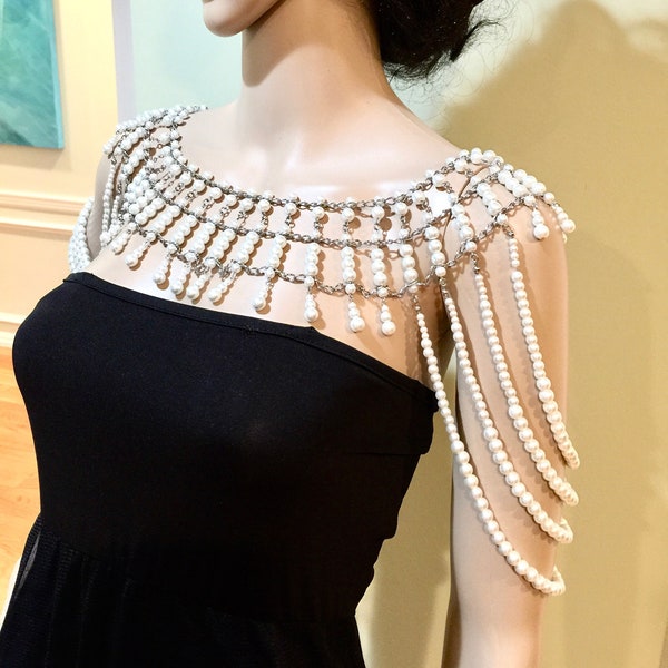Wedding Shoulder Necklace - Etsy