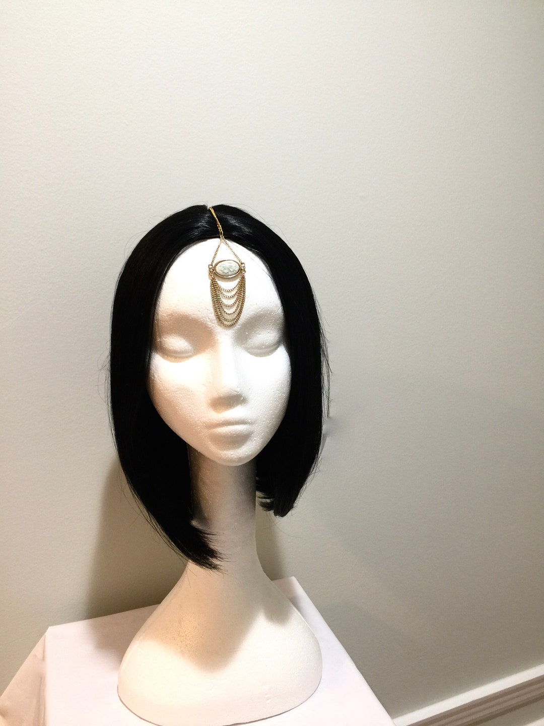 Forehead Jewelry, Modern Boho Gold Metal Tikka, Unisex Tribal Head ...