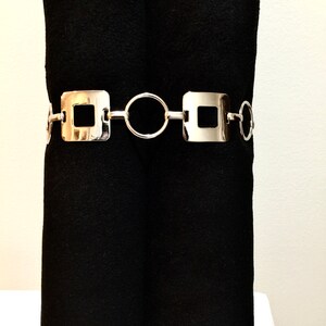 Handmade Arm Cuff for Big Muscels, Silver Tone Upper Arm Bracelet ...