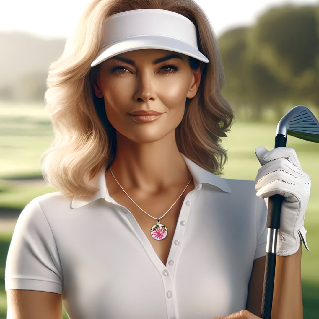 Magnetic Golf Ball Marker Necklace PLUS Ball Marker Made With REAL ...