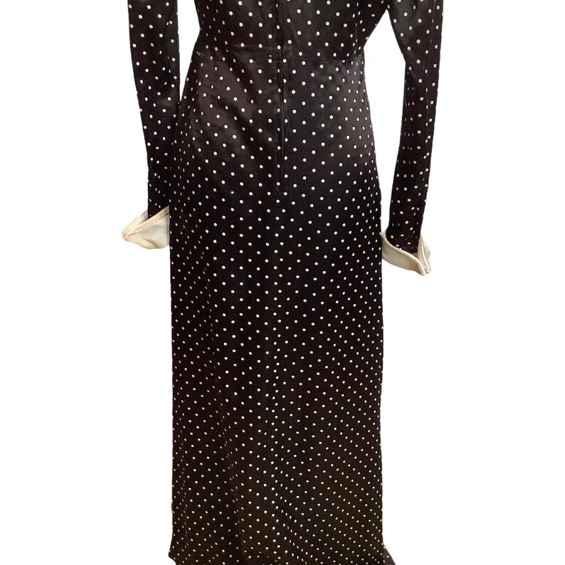 Lane Bryant Tall Shop Plus Sz 12 Polka Dot Dress Ruffle Neckline Hem ...