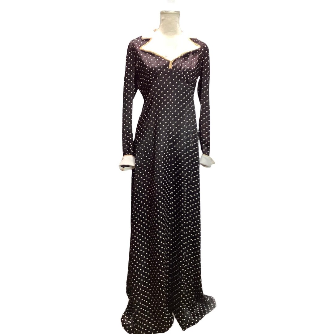 Lane Bryant Tall Shop Plus Sz 12 Polka Dot Dress Ruffle Neckline Hem ...