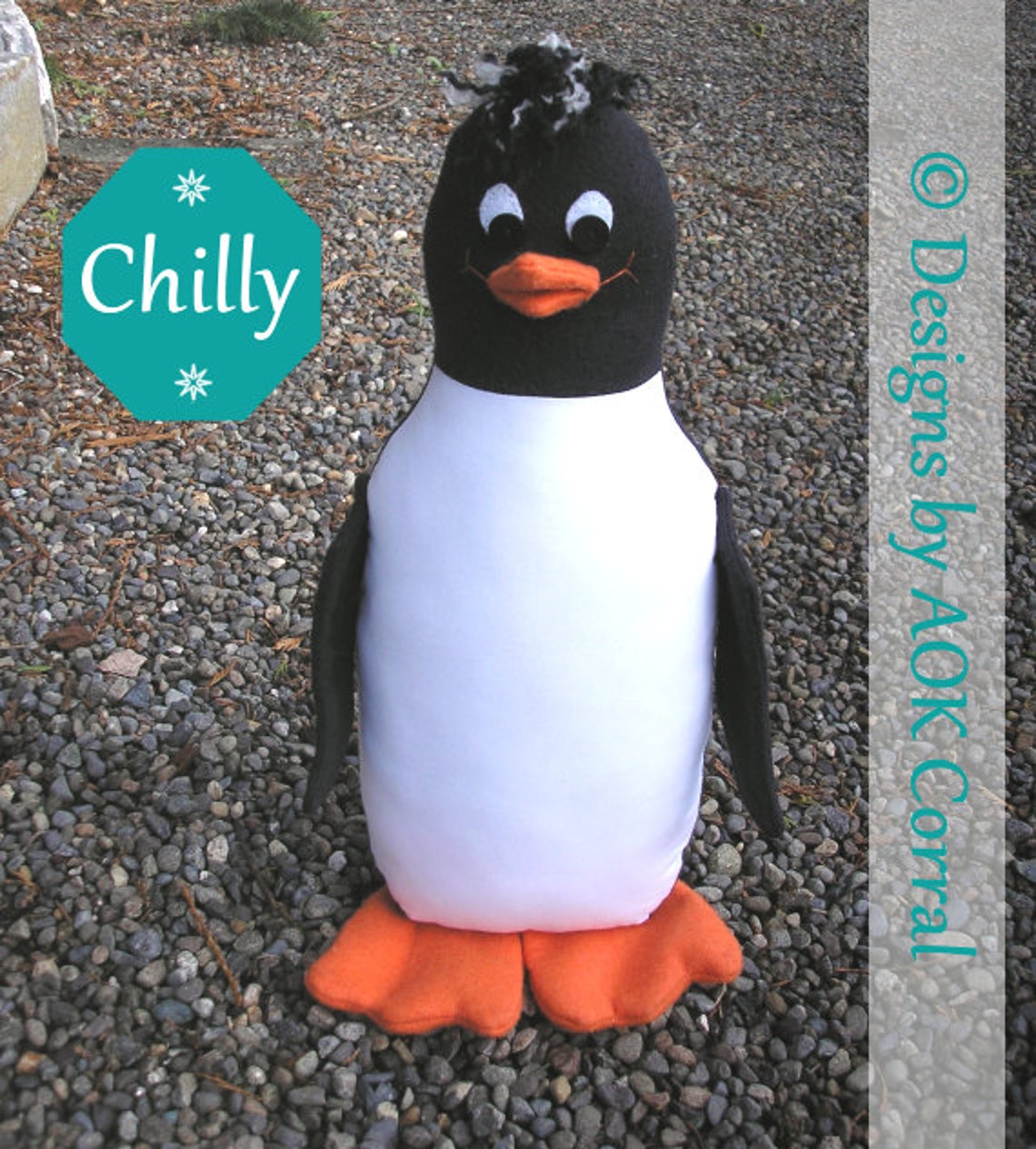 Penguin Doll Pattern on PDF - Etsy