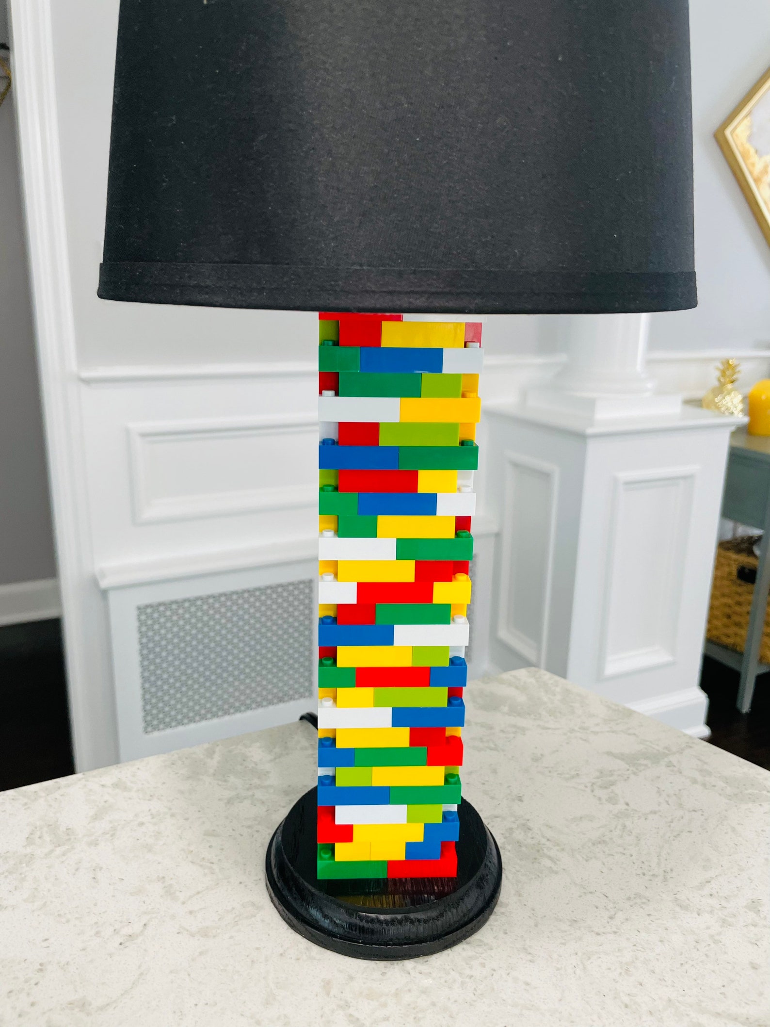 Multicolored Rainbow Lamp Made of LEGO® Bricks - Etsy