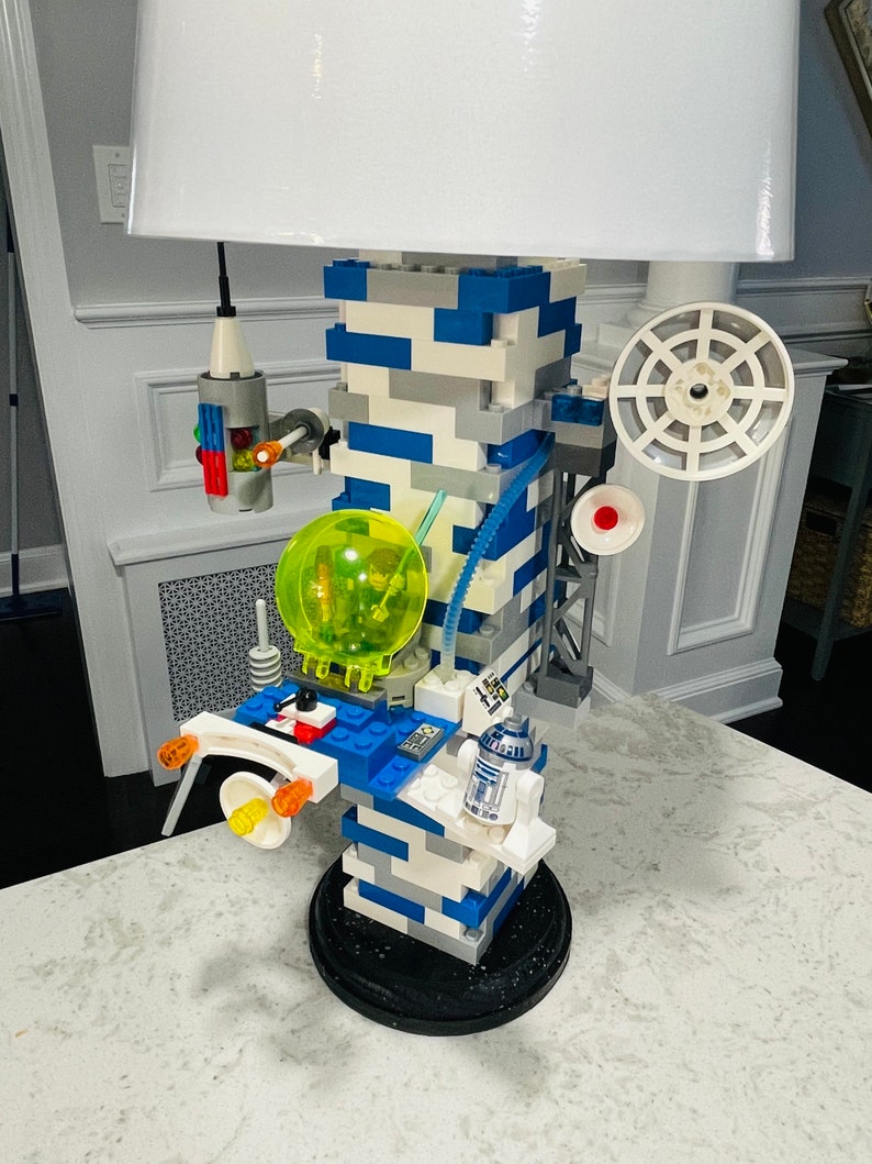 LEGO® Lamp Star Wars R2D2 Theme - Etsy