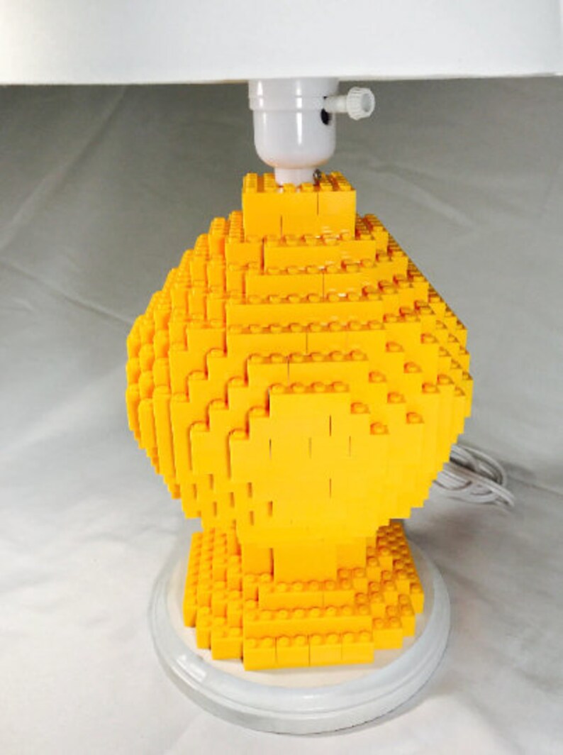 Traditional 3D Lamp Made of LEGO® Bricks - Etsy