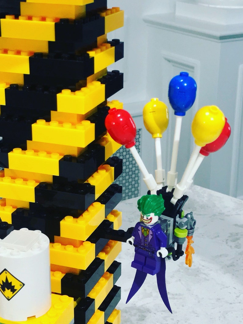 Batman Vs the Joker Lamp Made of LEGO® Bricks | Etsy