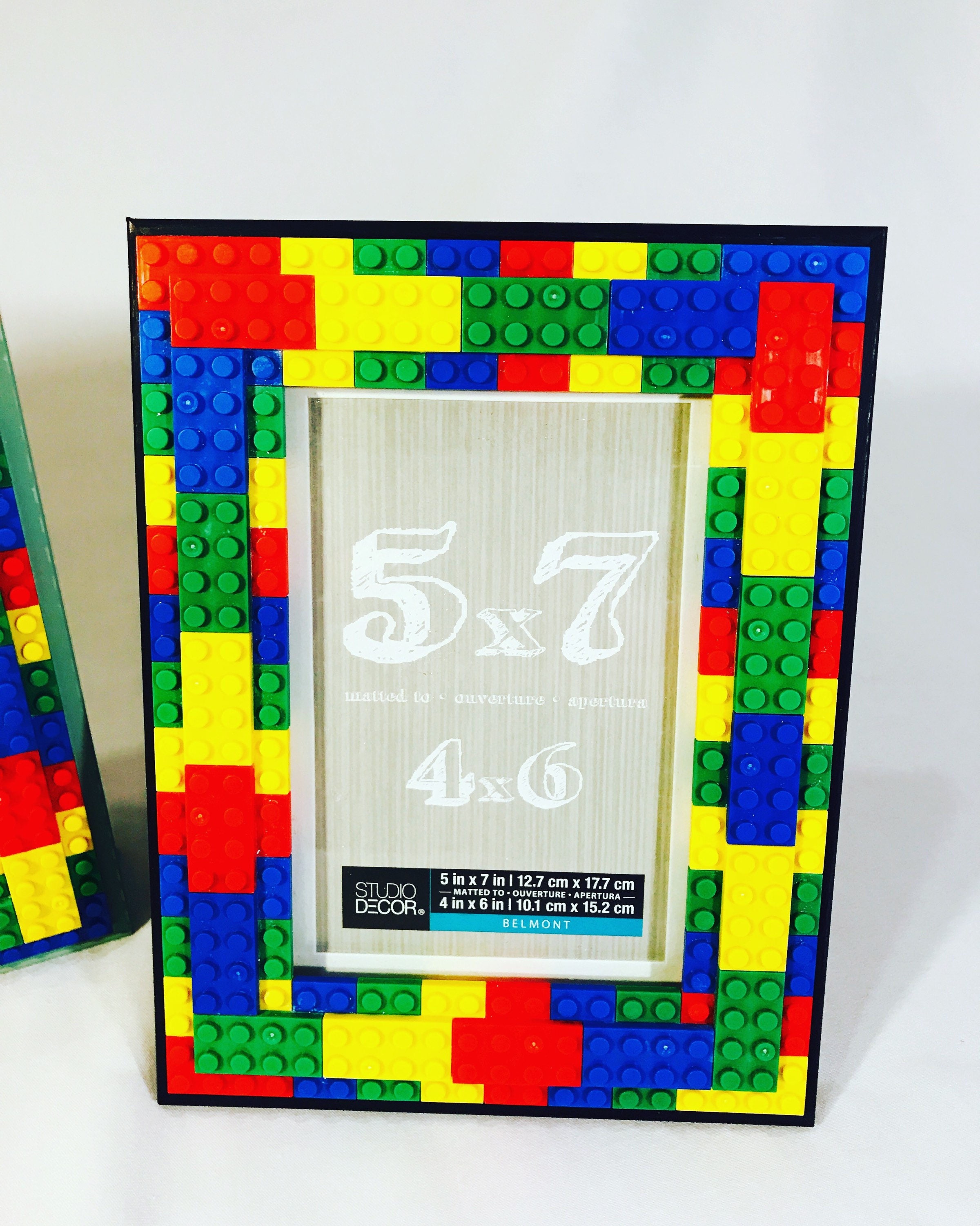 Rainbow Picture Frame made of LEGO® Bricks