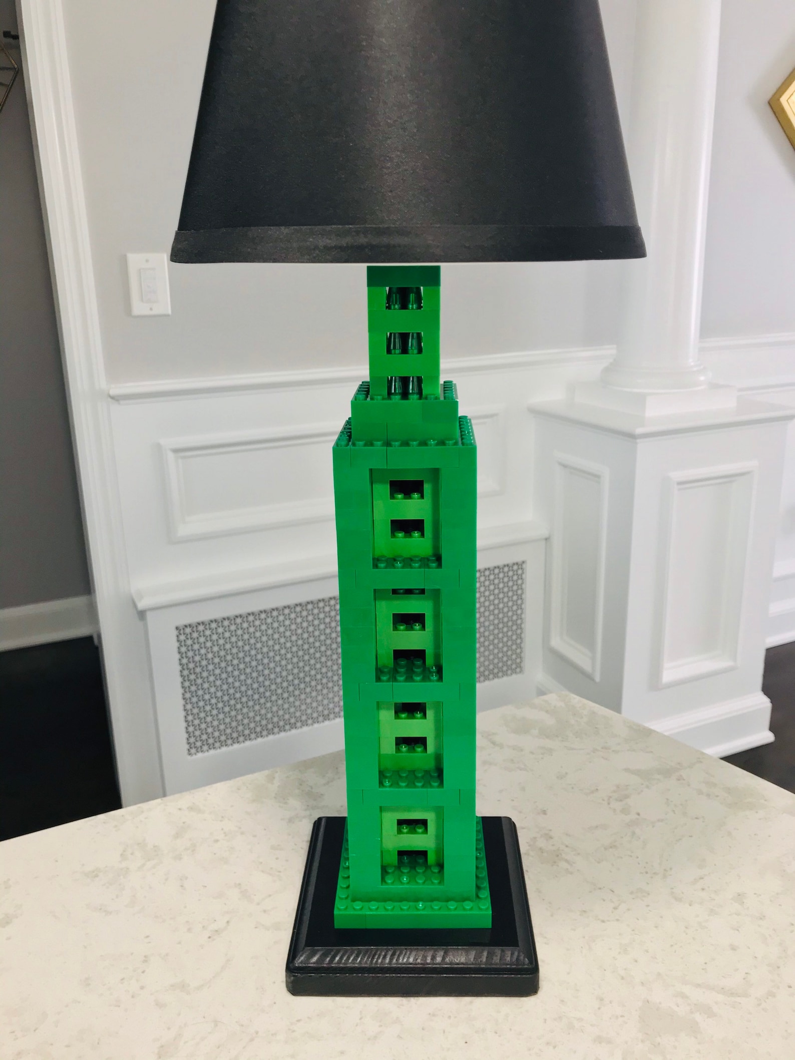 Custom Minifigure Display Lamp Made of LEGO® Bricks - Etsy