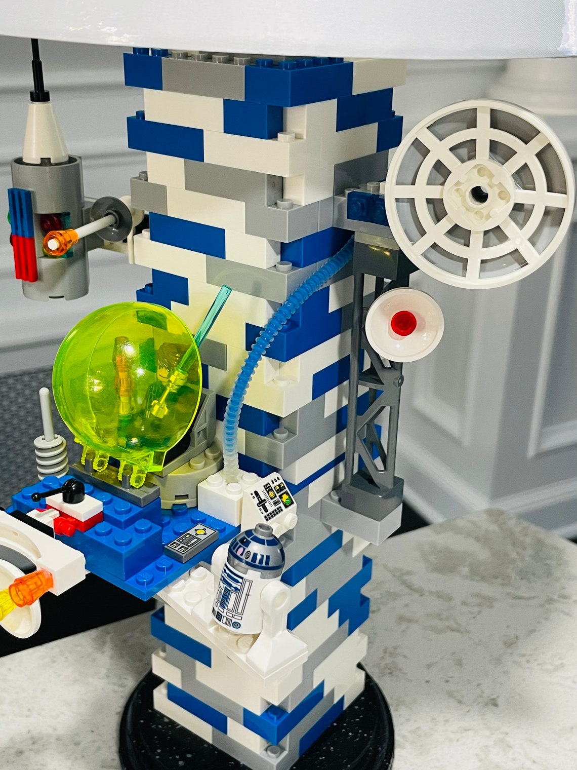 LEGO® Lamp Star Wars R2D2 Theme - Etsy