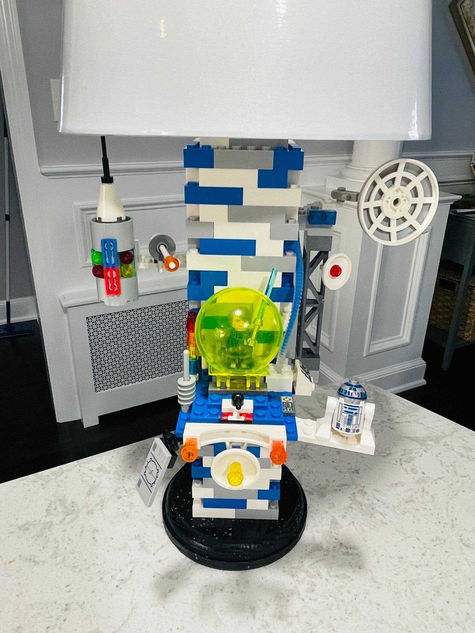 LEGO® Lamp Star Wars R2D2 Theme - Etsy
