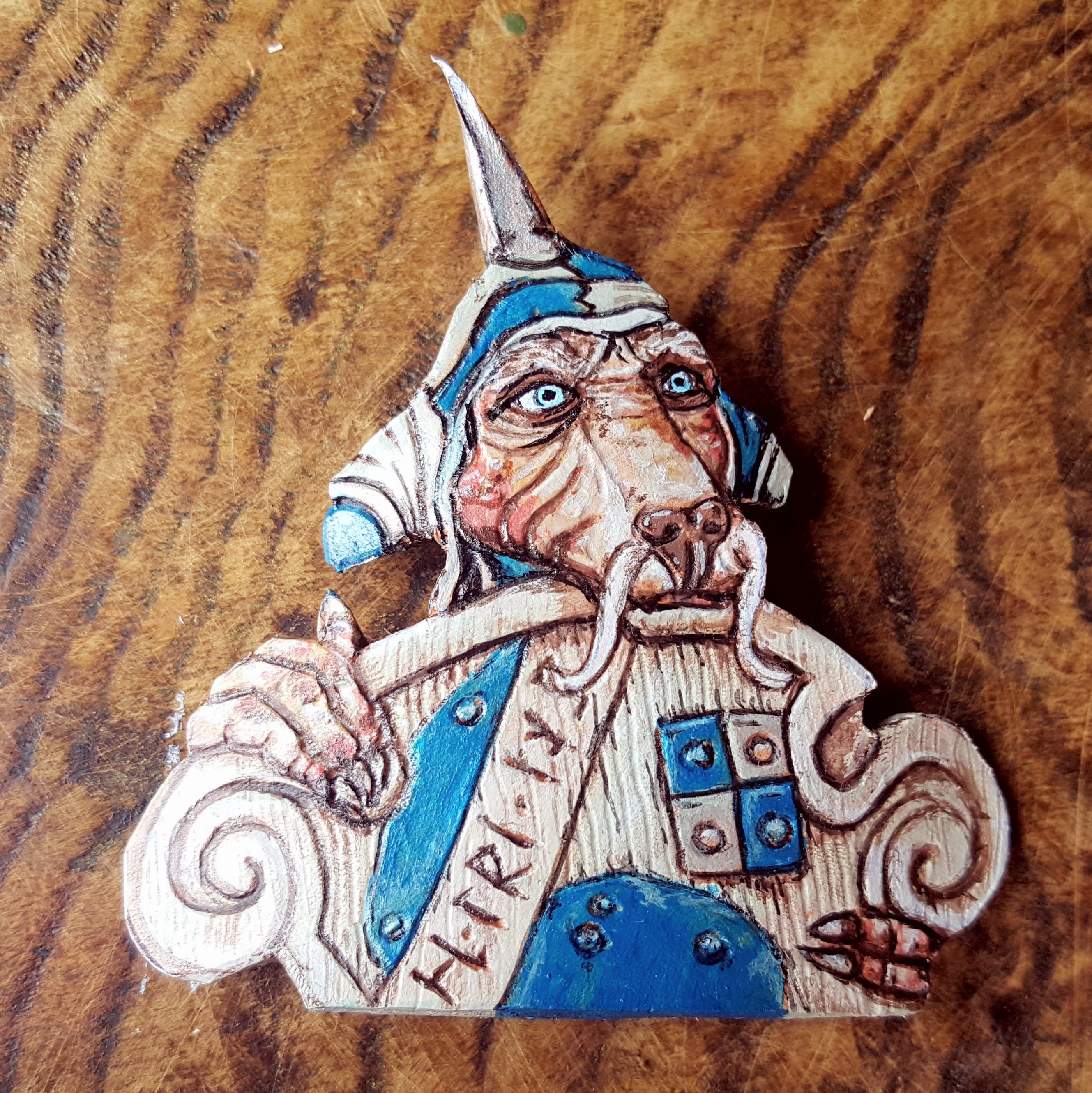 Labyrinth Inspired Door Guards Leather Brooches or Fridge - Etsy UK