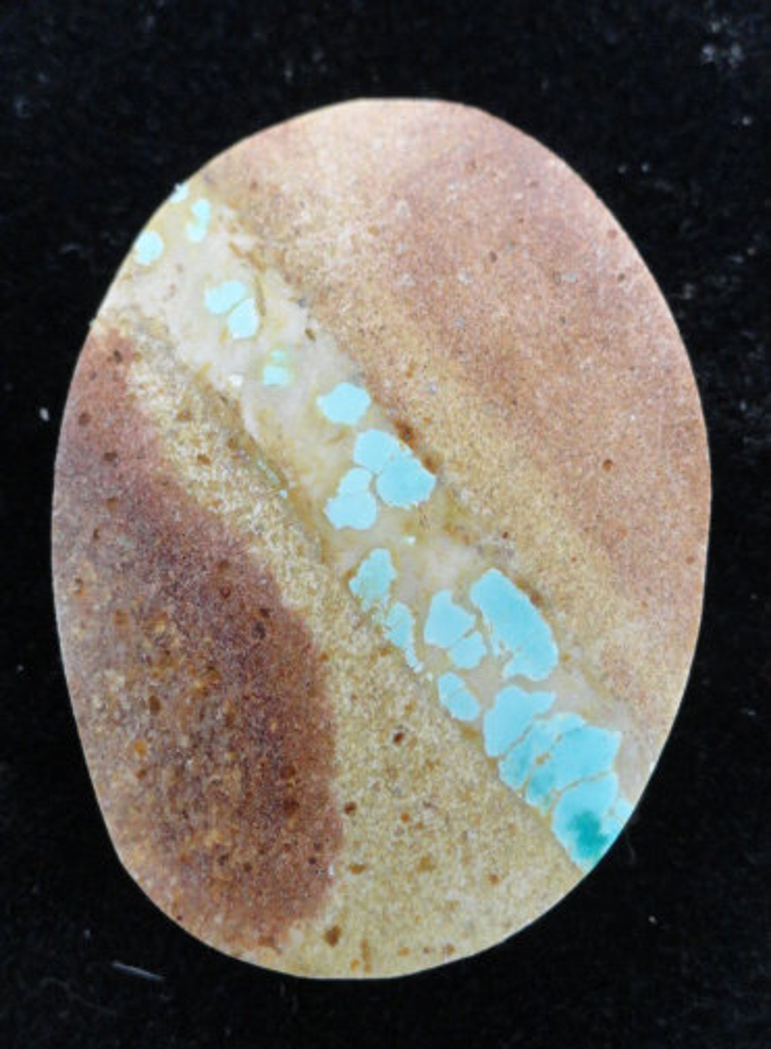 Royston Ribbon (boulder) Turquoise Cabochon (roy-2021-057) - Etsy