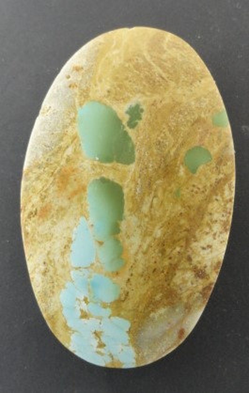 Royston Ribbon (boulder) Turquoise Cabochon (roy-2021-140) - Etsy