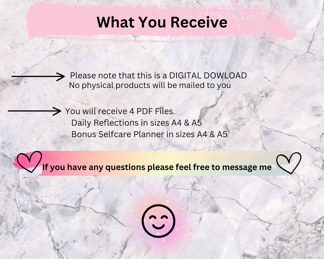 Daily Reflection Worksheet, Journal Page, Promps, Planner, Printable ...
