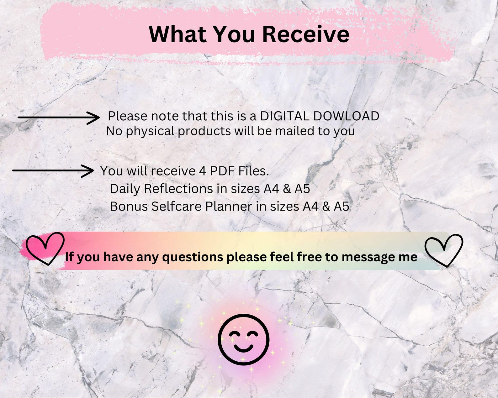 Daily Reflection Worksheet, Journal Page, Promps, Planner, Printable ...