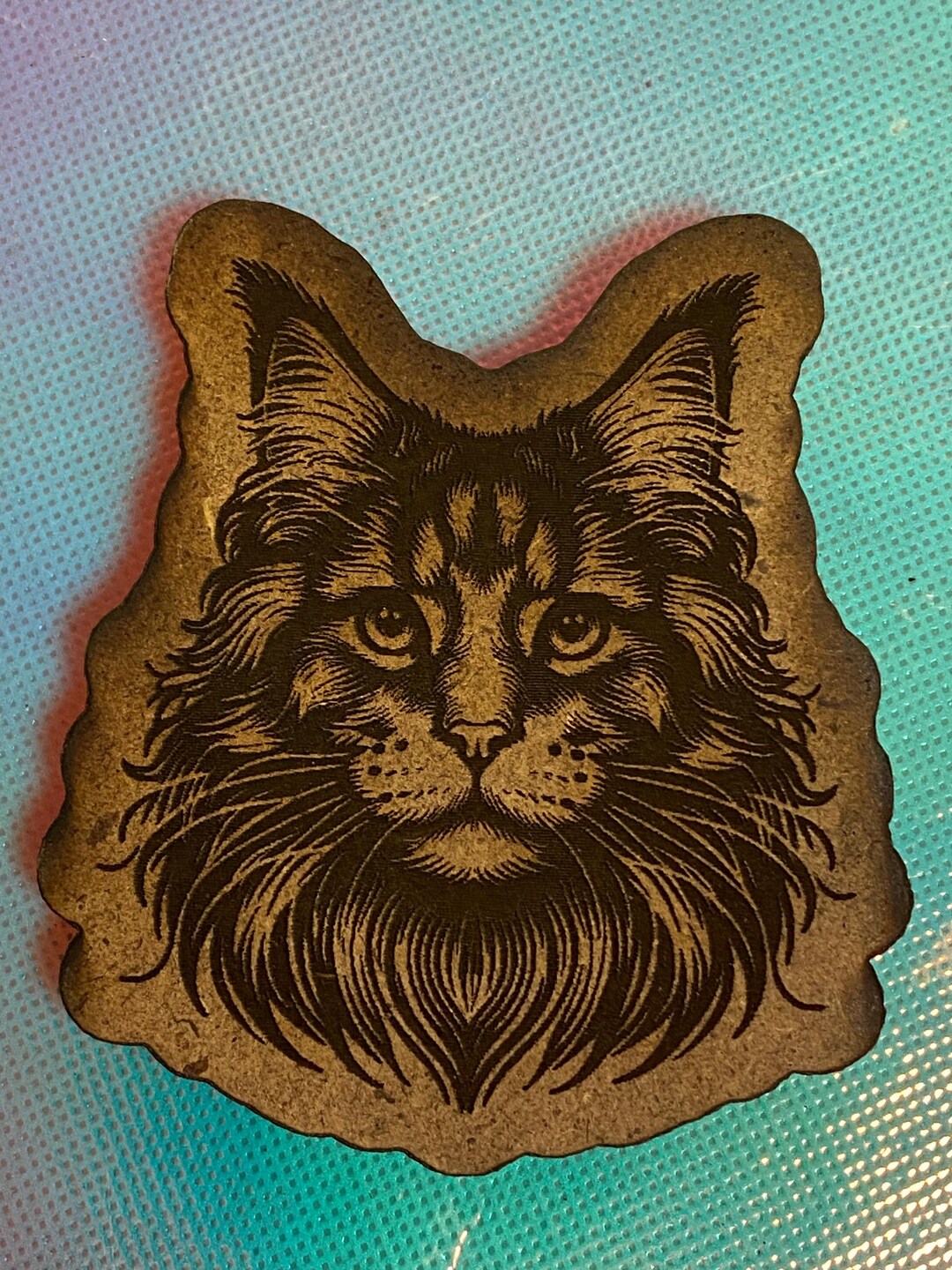 Laser Cut Cat Head Magnets - Etsy