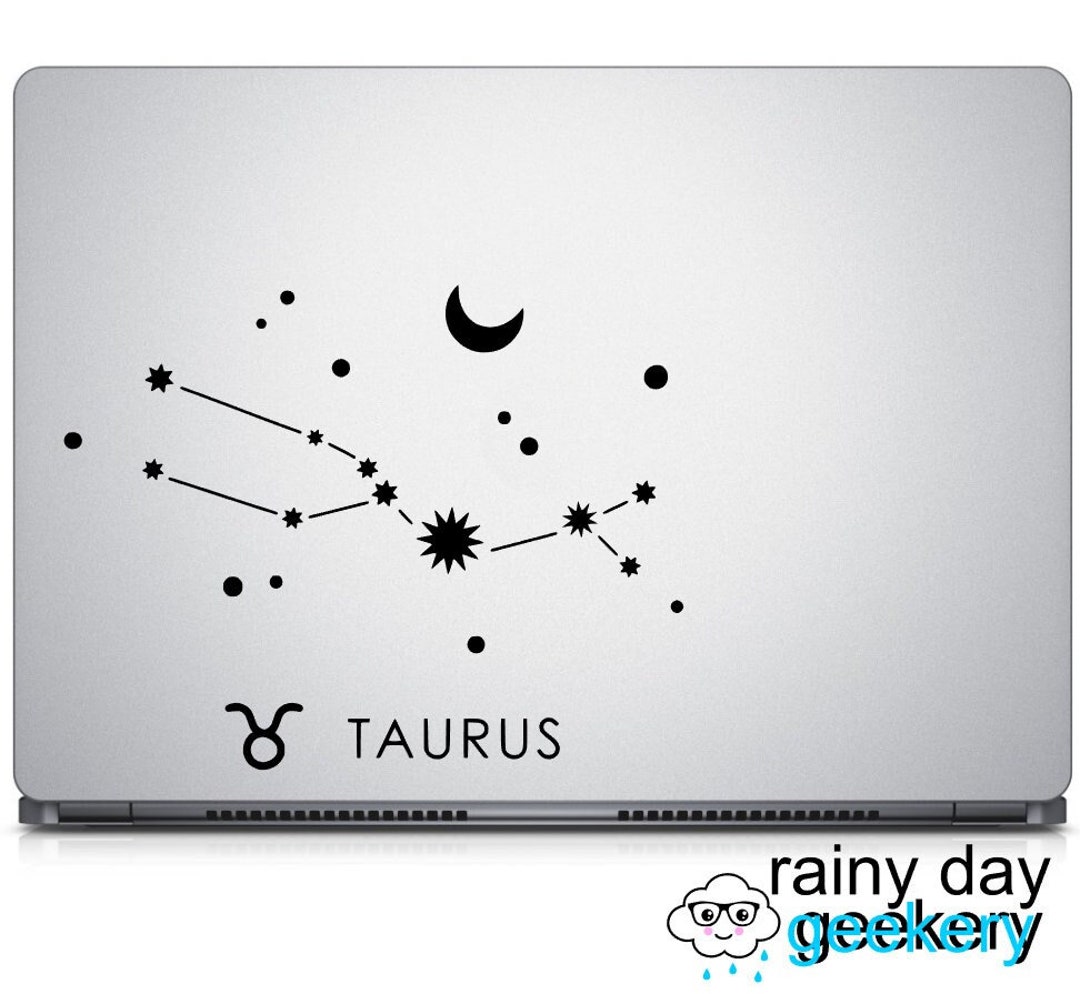 Taurus Constellation Decal, Taurus Star Decal, Constellation Decals ...