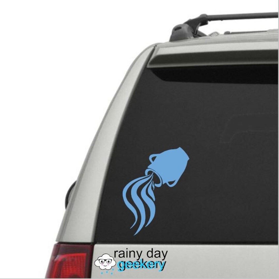 Aquarius Decal, Aquarius Water Vinyl Decal, Aquarius Vase Decal for Car ...