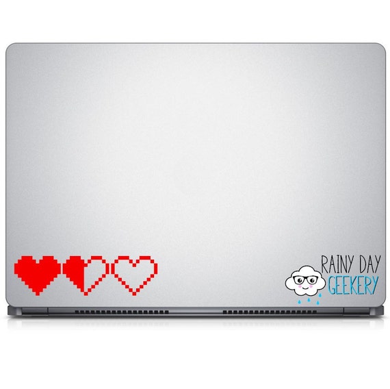 Pixel Heart Life Meter Vinyl Decal Great for Car Window - Etsy