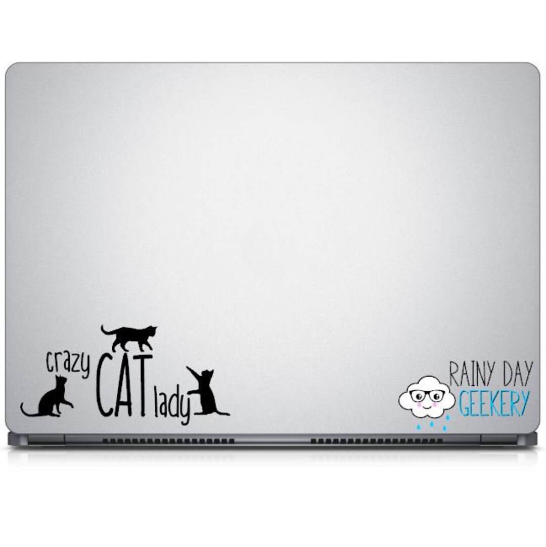 Crazy Cat Lady Decal - Crazy Cat Lady Vinyl Decal, Crazy Cat Lady Gift ...