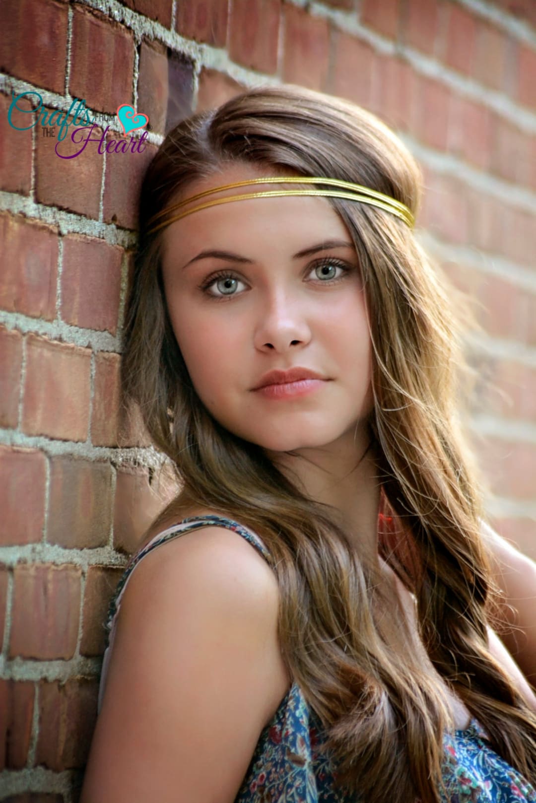 Double Strand Headband - Boho Headband - Bohemian Headband - Forehead ...