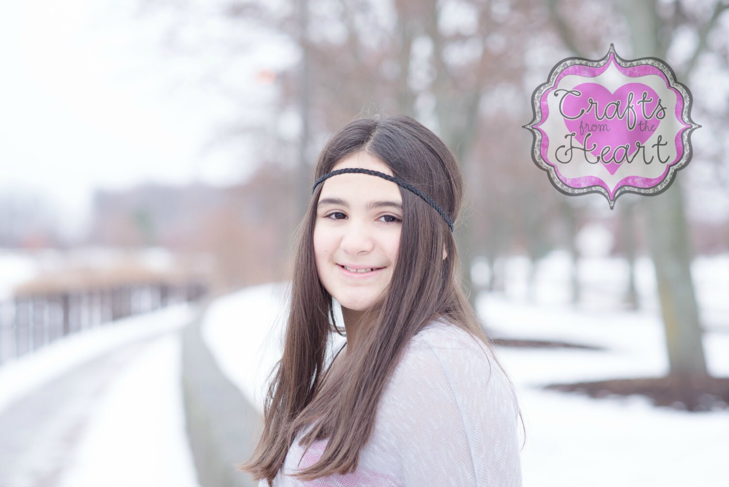 Black Forehead Headband - Boho Headband - Bohemian Headband - Boho ...