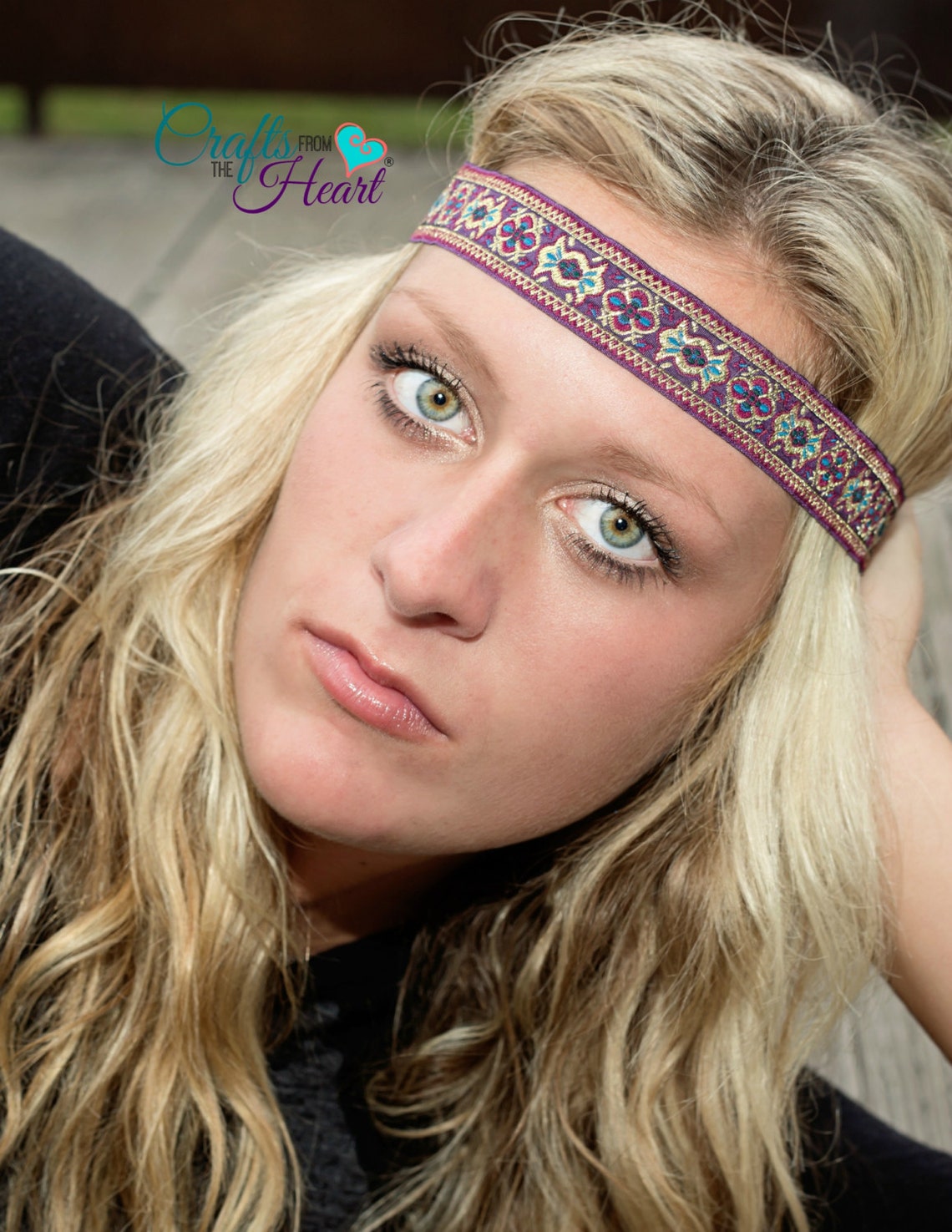 Tribal Headband Boho Headband Aztec Headband Bohemian - Etsy