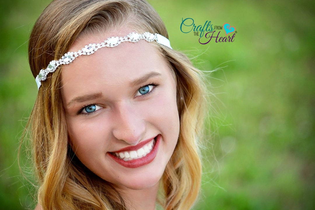 Bridal Rhinestone Headband - Crystal Headband - Rhinestone Headband ...