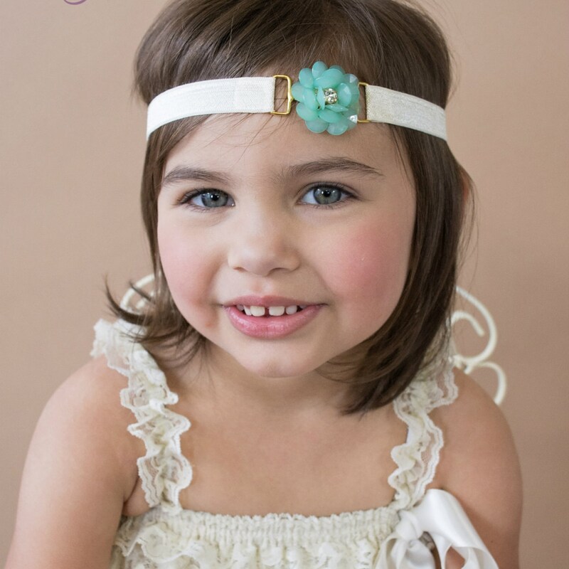 Flower Girl Headband - Etsy