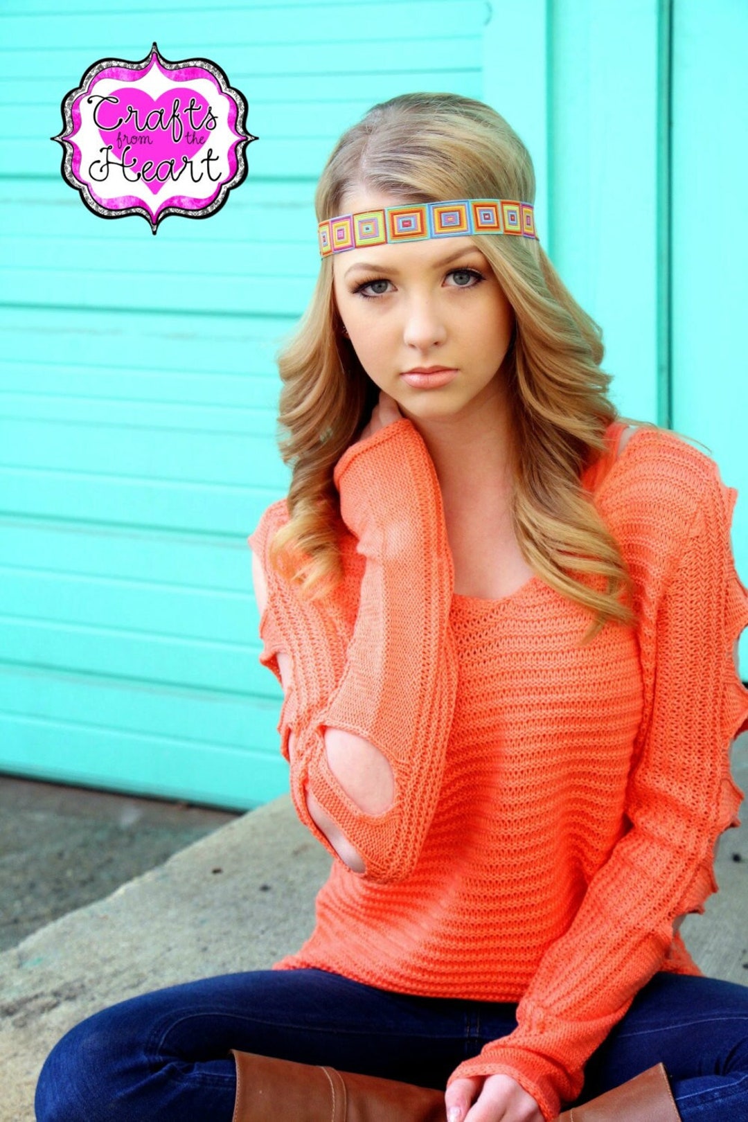 Aztec Headband - Boho Headband - Colorful Tribal Headband - Bohemian ...
