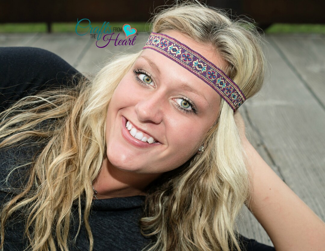 Tribal Headband - Boho Headband - Aztec Headband - Bohemian Headband ...