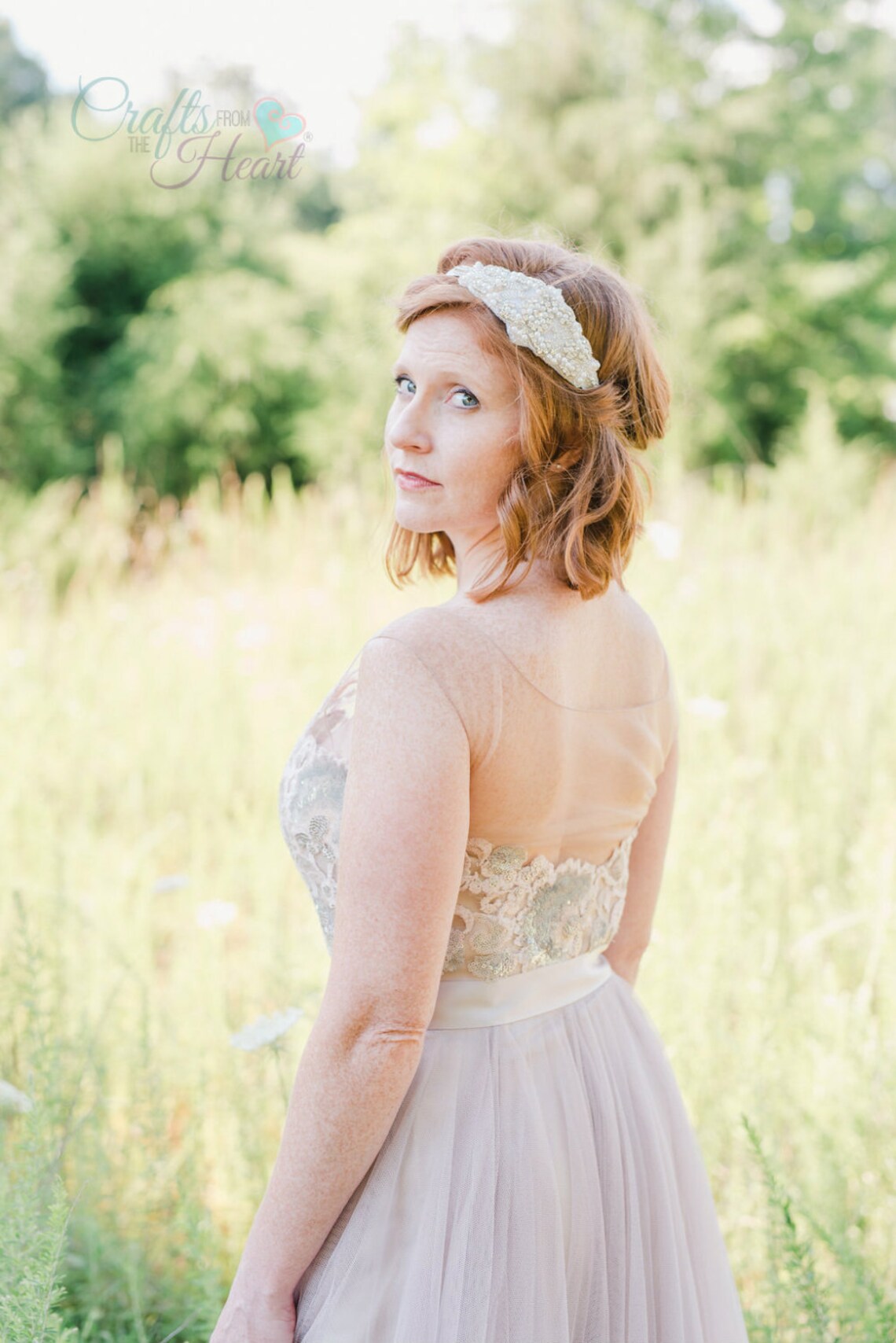 Rhinestone Bridal Headband - Wedding Headband - Bridal Headband ...