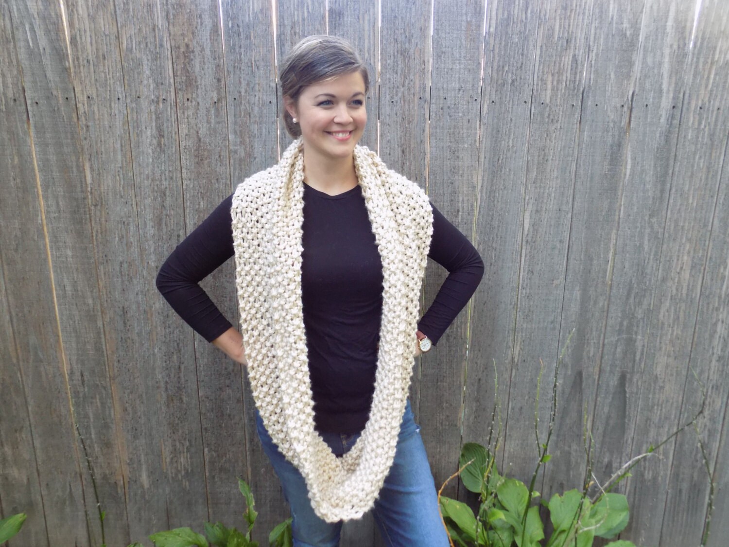 Super Chunky Infinity Scarf - Etsy
