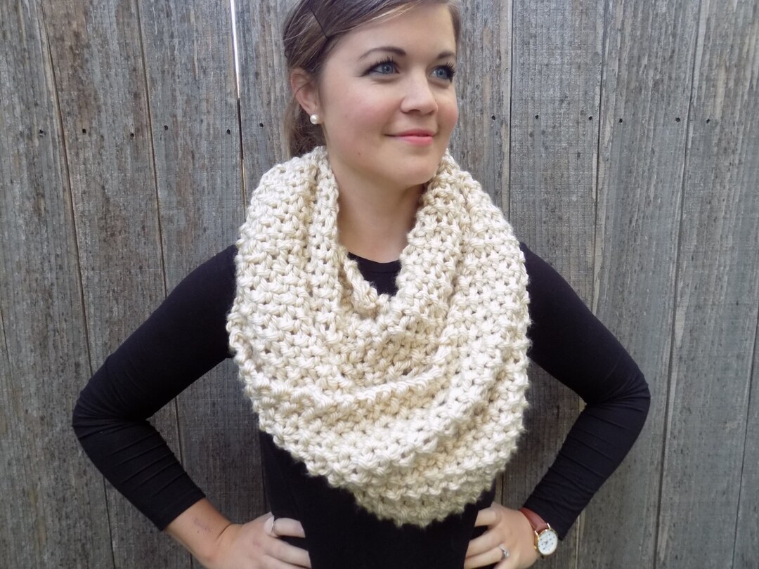 Super Chunky Infinity Scarf - Etsy