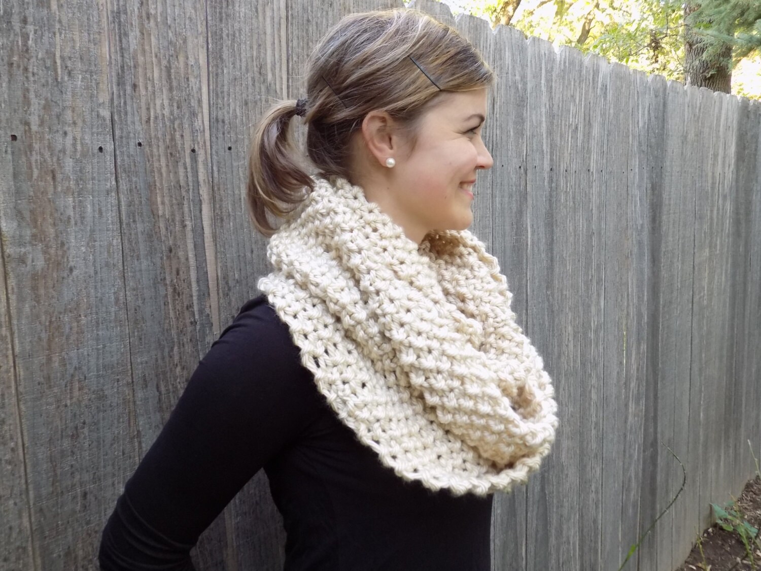 Super Chunky Infinity Scarf - Etsy