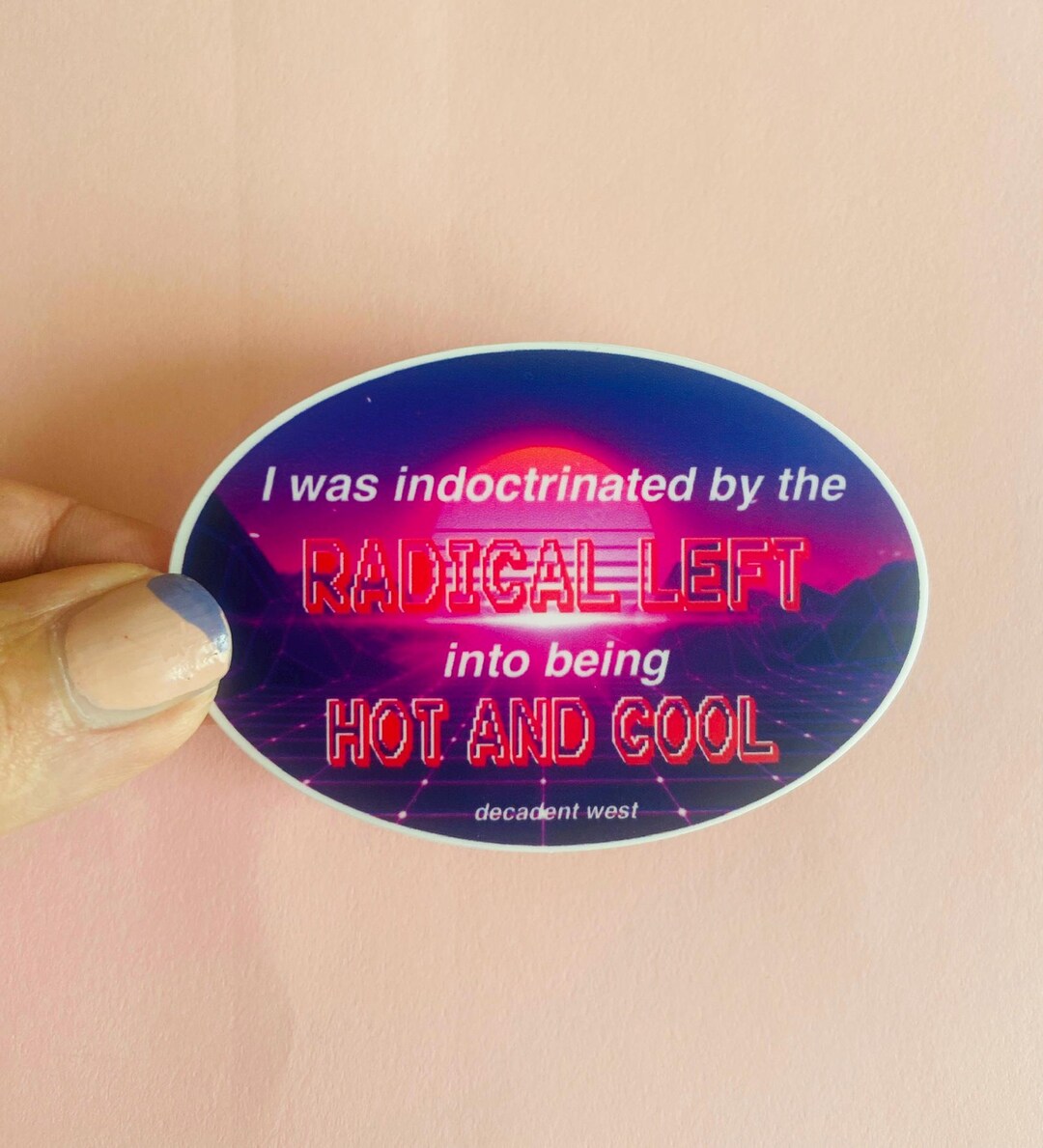 Radical Left Sticker - Etsy