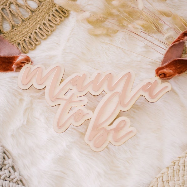 Mama to Be Sign - Etsy